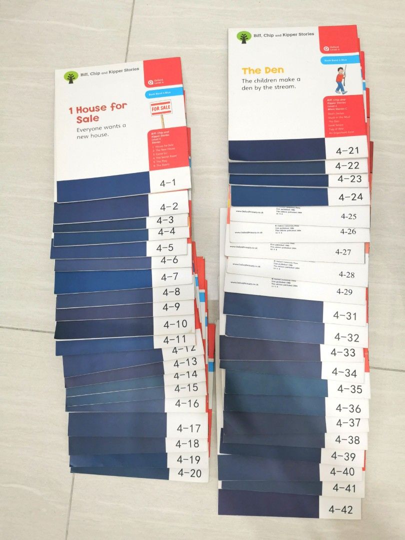 Oxford reading tree Level 4 whole set Biff Chip and Kipper Stories ...