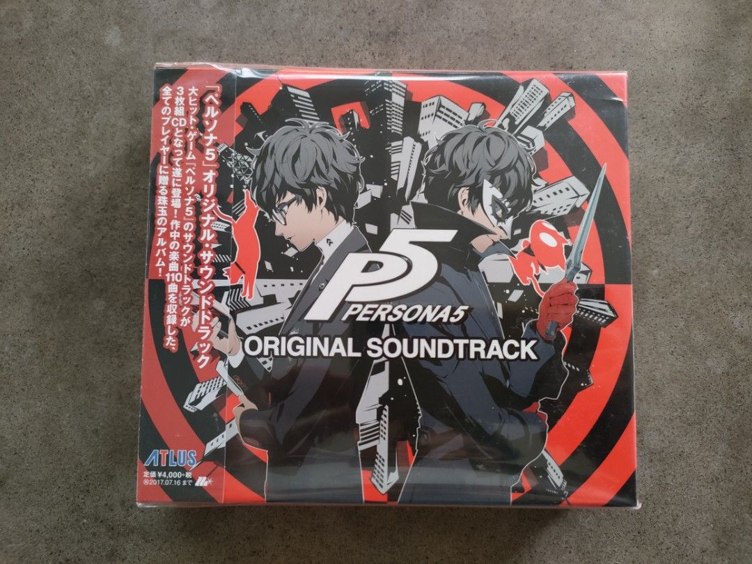 Persona 5 Original Game Soundtrack, Hobbies & Toys, Music & Media, CDs ...