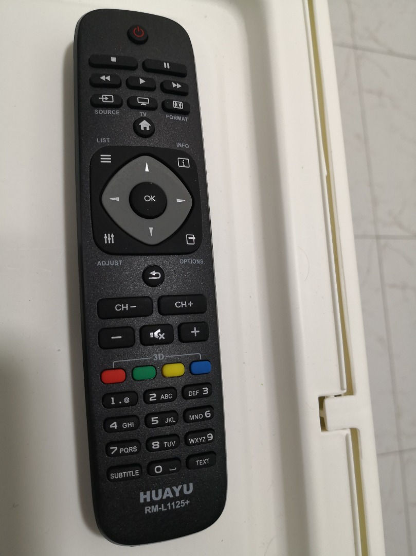 Philips TV remote control, TV & Home Appliances, TV & Entertainment, TV ...