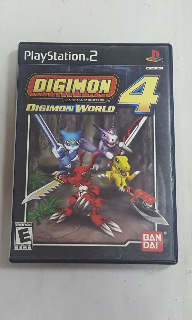PlayStation 2 PS2 Digimon World 4, Video Gaming, Video Games ...