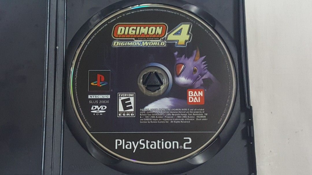 PlayStation 2 PS2 Digimon World 4, Video Gaming, Video Games ...