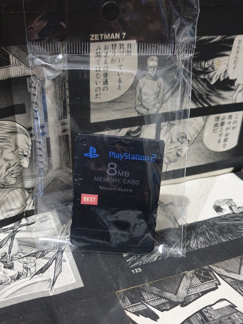 Playstation 2 PS2 Memory Card original, Video Gaming, Video Game Consoles, PlayStation on Carousell