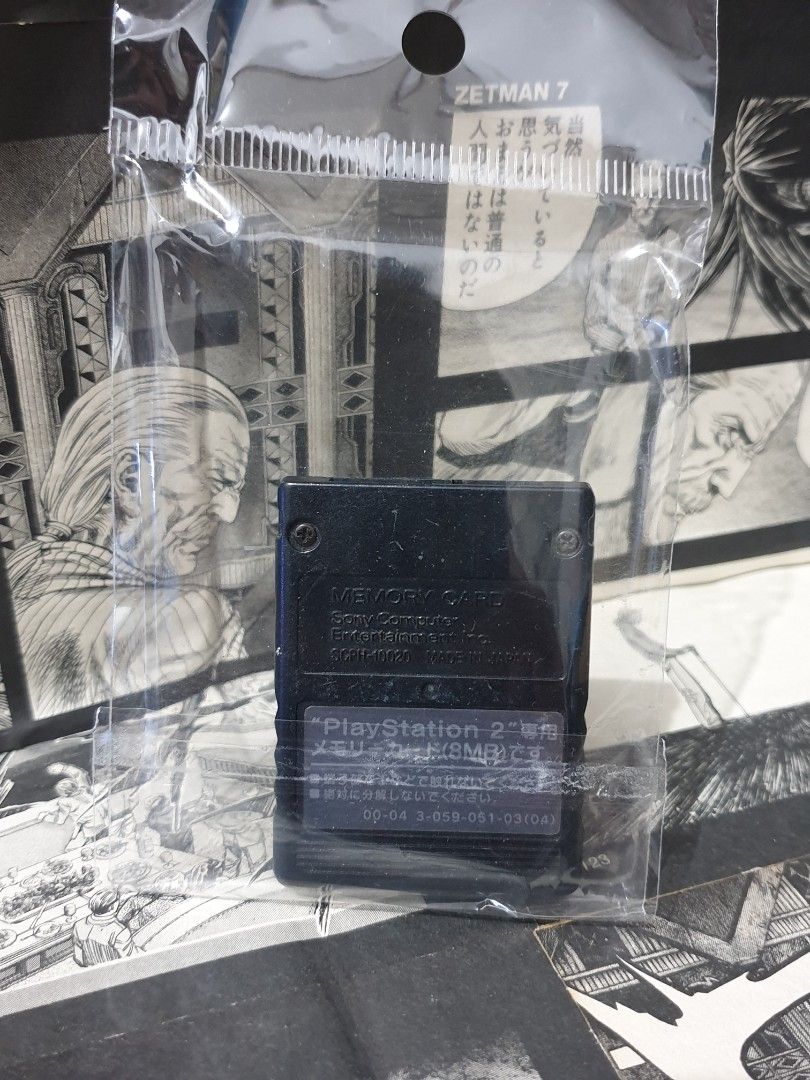 Playstation 2 PS2 Memory Card original, Video Gaming, Video Game Consoles, PlayStation on Carousell