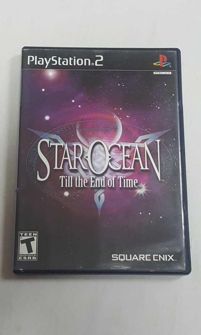 PlayStation 2 PS2 Star Ocean Till The End Of Time, Video Gaming, Video ...