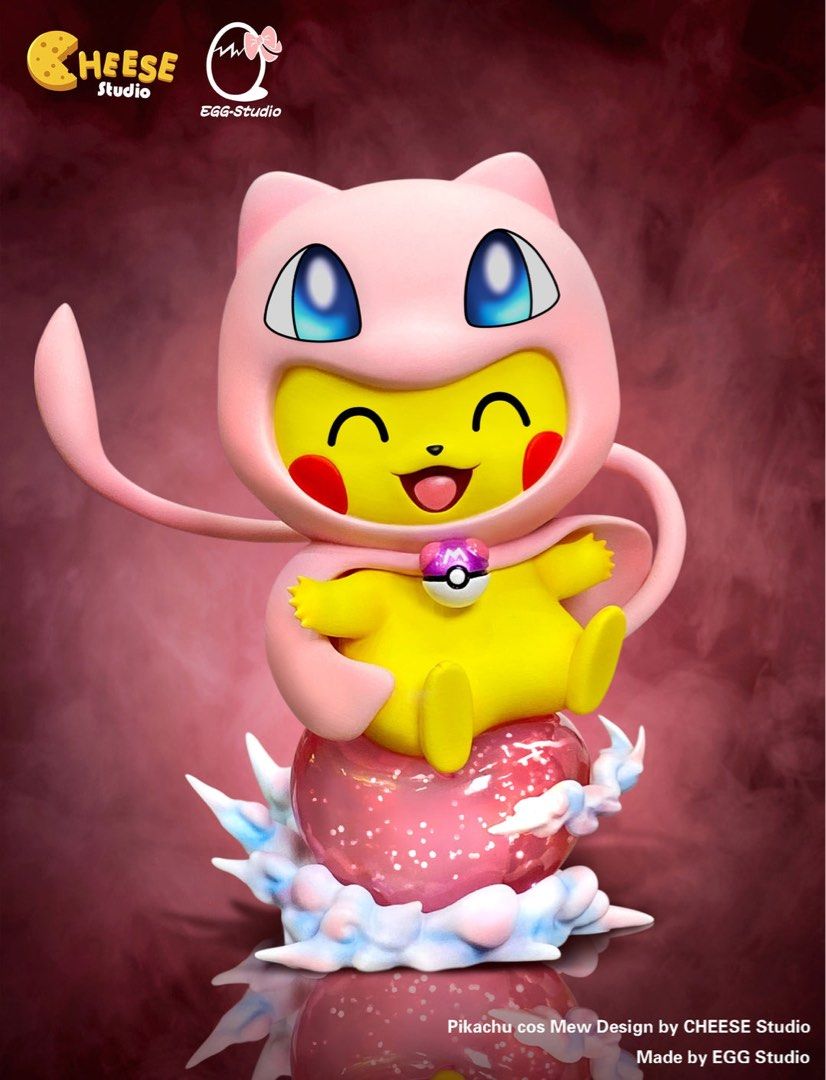 [PO] CHEESE Studio - Pokémon Mew Cosplay Pikachu - StatuesGK, Hobbies ...
