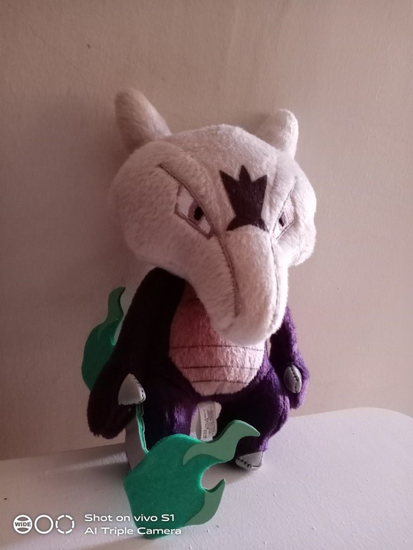 POKEMON PLUSH ALOLAN MAROWAK , BANPRESTO, Hobbies & Toys, Toys & Games ...