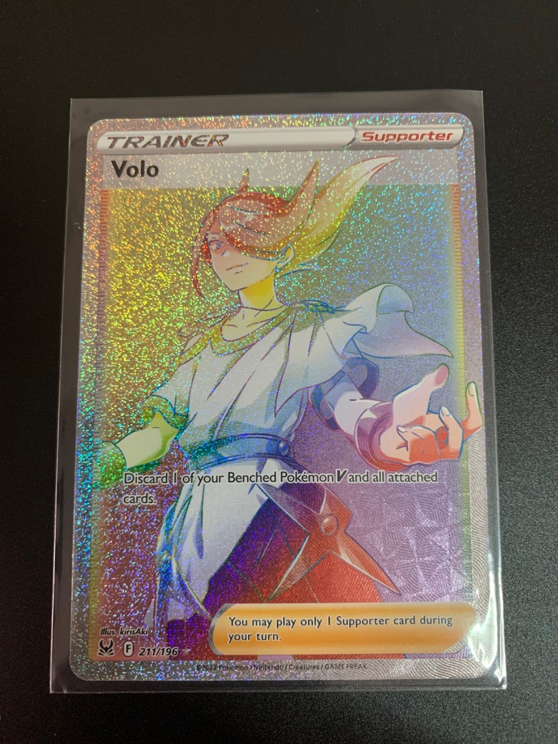 Pokemon Volo rainbow hyper rare, Hobbies & Toys, Toys & Games on Carousell