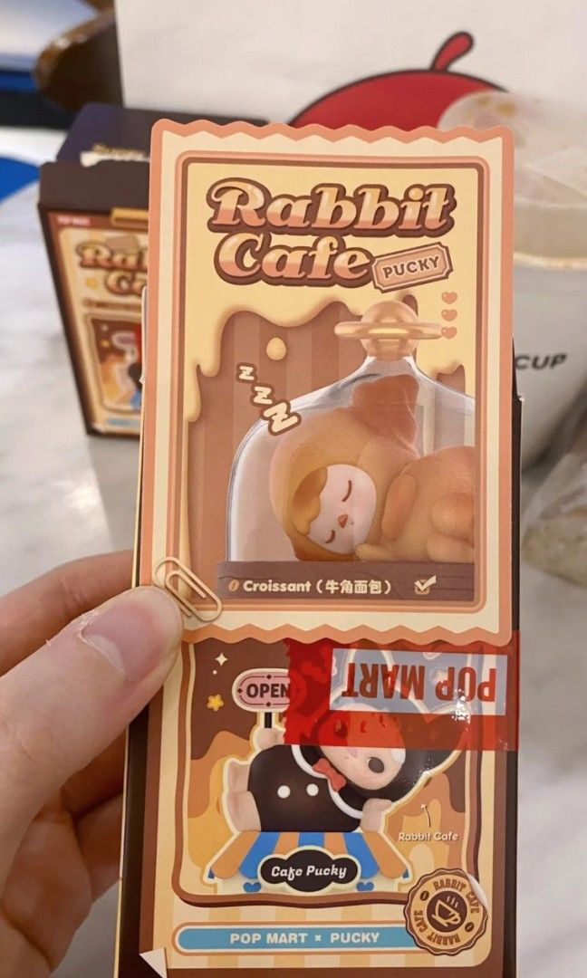 POPMART PUCKY RABBIT CAFE SECRET SKULLPANDA, Hobbies & Toys, Toys ...