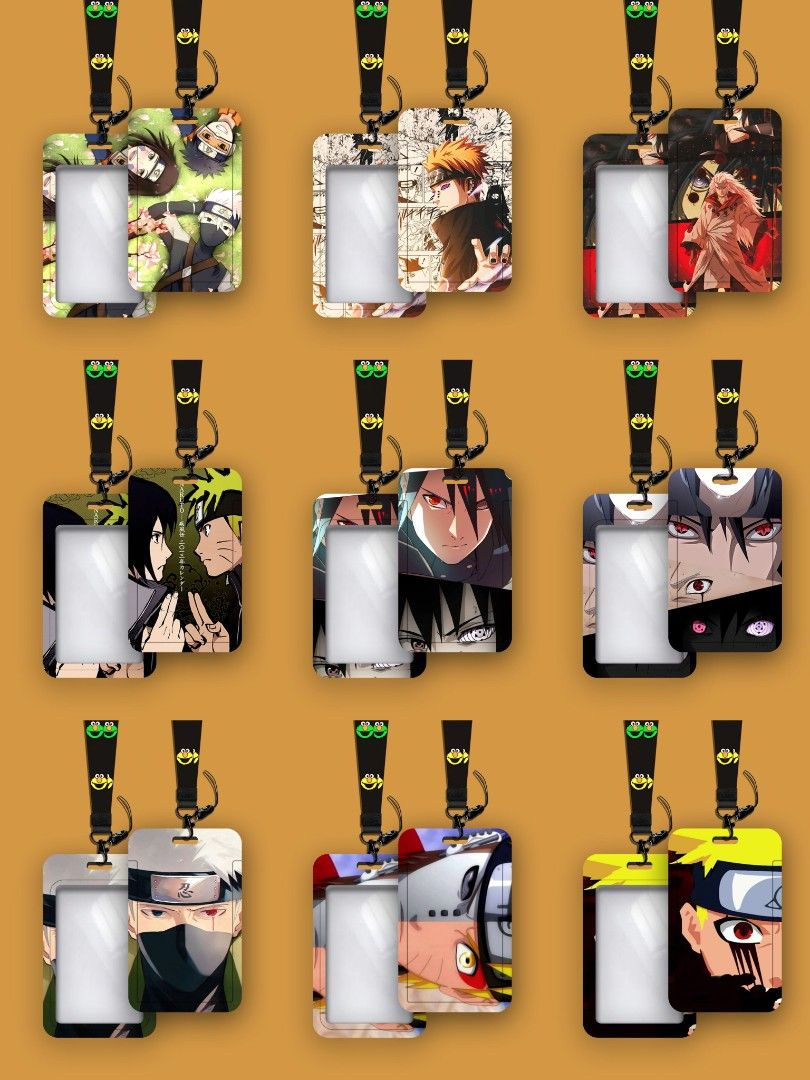 Pre-order: Japenese anime Naruto transport card holder with strap @ $6 ...