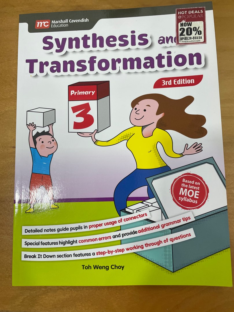 Primary 3 English Synthesis and Transformation, Hobbies & Toys, Books ...