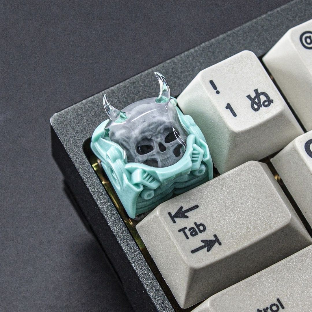 ProjectKey SPACE SKULL V2 / TURQUOISE, Computers & Tech, Parts ...