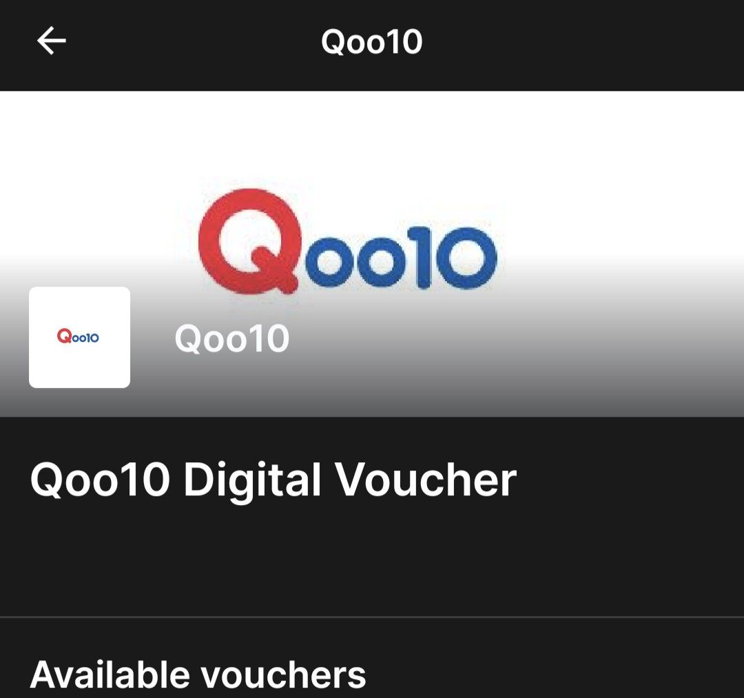 Qoo10 $100 digital voucher, Tickets & Vouchers, Store Credits on Carousell
