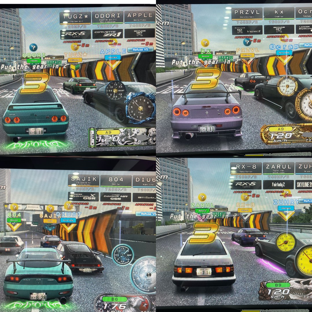 R32,Rx7,R34 wangan midnight , wmmt6rr, Video Gaming, Gaming Accessories ...