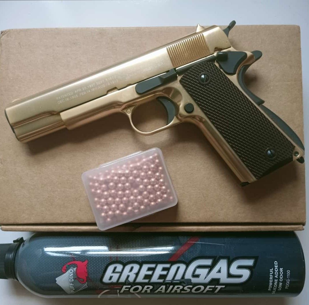 Rare FN gold full metal, Olah Raga, Perlengkapan Olahraga Lainnya di ...