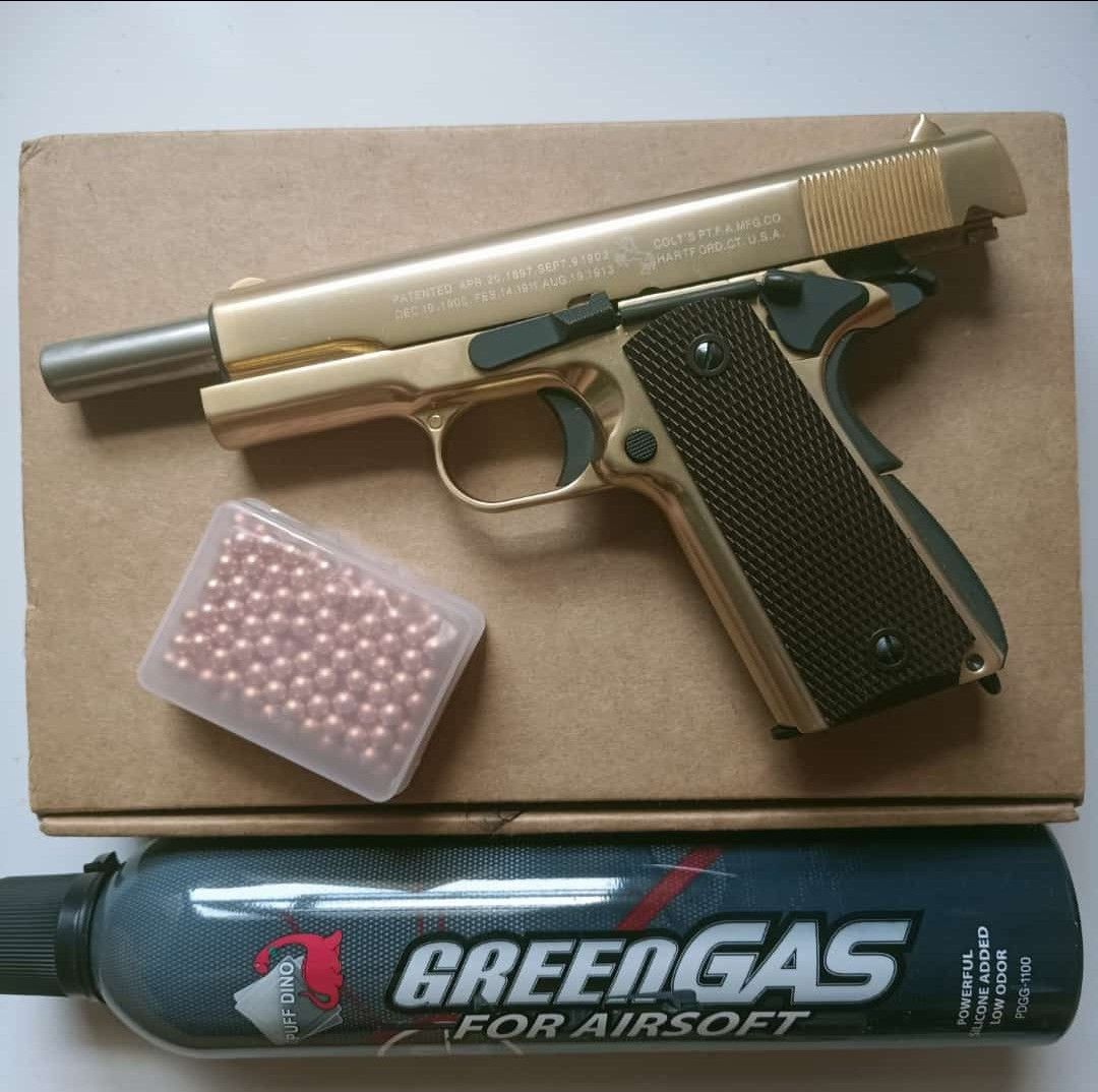 Rare FN gold full metal, Olah Raga, Perlengkapan Olahraga Lainnya di ...