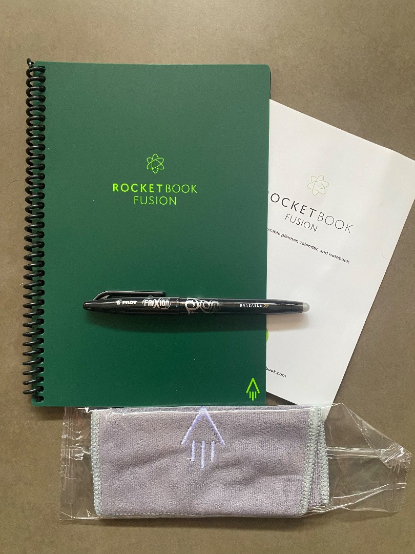 Rocketbook Fusion Smart Reusable Notebook (Executive), Hobbies & Toys ...