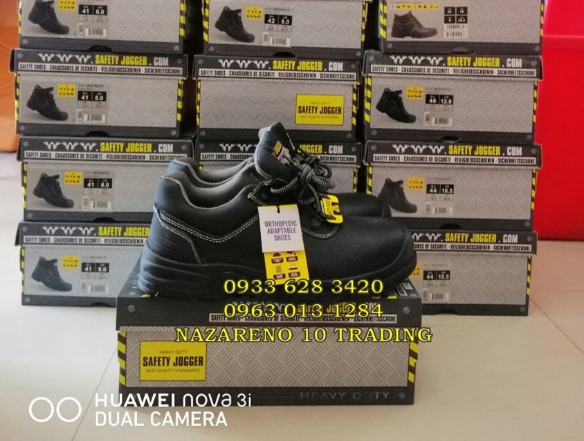 Safety Jogger Safety Shoes with Steel toe Low Cut - Black on Carousell