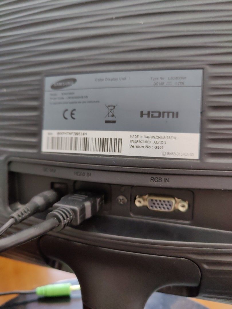 Samsung 24 inch monitor, Computers & Tech, Parts & Accessories, Monitor ...