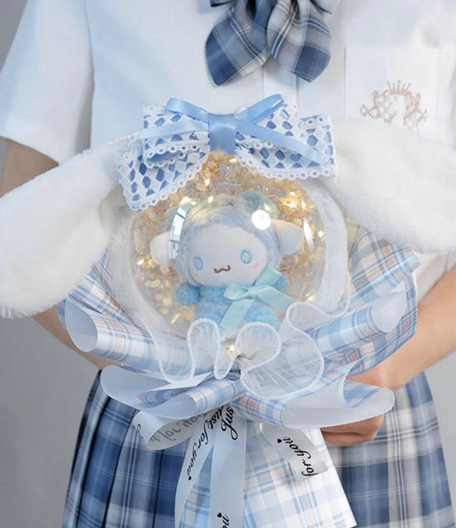 Sanrio cartoon acrylic ball bouquet, Hobbies & Toys, Stationery & Craft ...