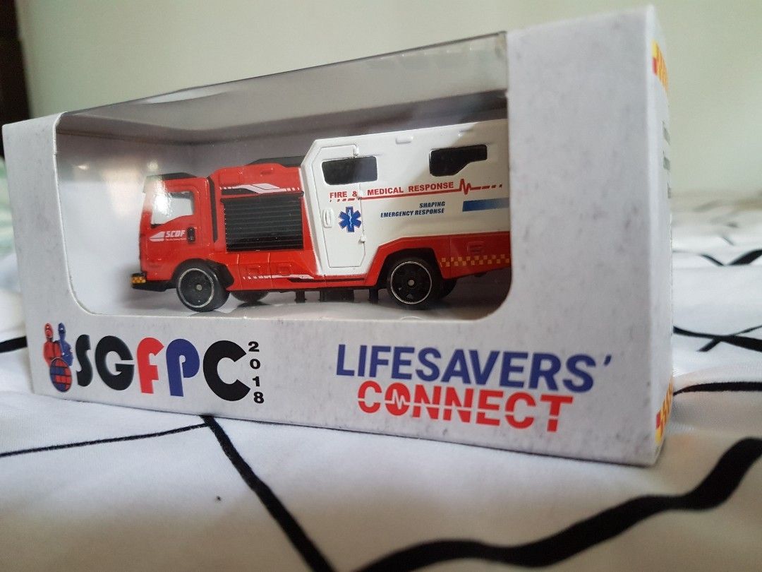 SCDF FIRE MEDICAL VEHICLE (FMV), Hobbies & Toys, Toys & Games on Carousell