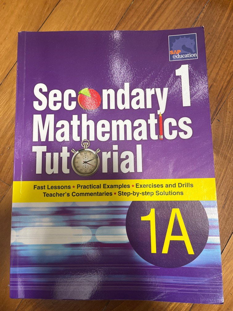 Secondary 1 Math Assessment Book, Hobbies & Toys, Books & Magazines ...
