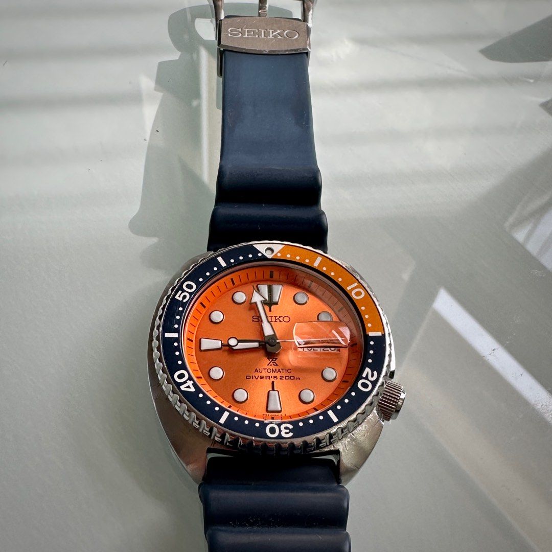 Seiko SRPC95K1 LE Turtle (Nemo), Men's Fashion, Watches & Accessories ...