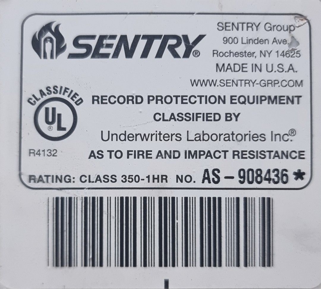 SENTRY Safety Vault, Furniture & Home Living, Office Furniture ...