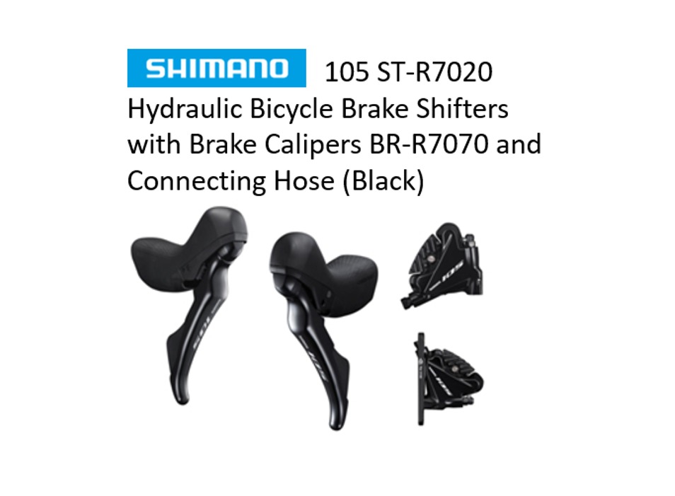 Shimano 105 ST-R7020 Hydraulic Brake Shifters with Brake Calipers BR ...