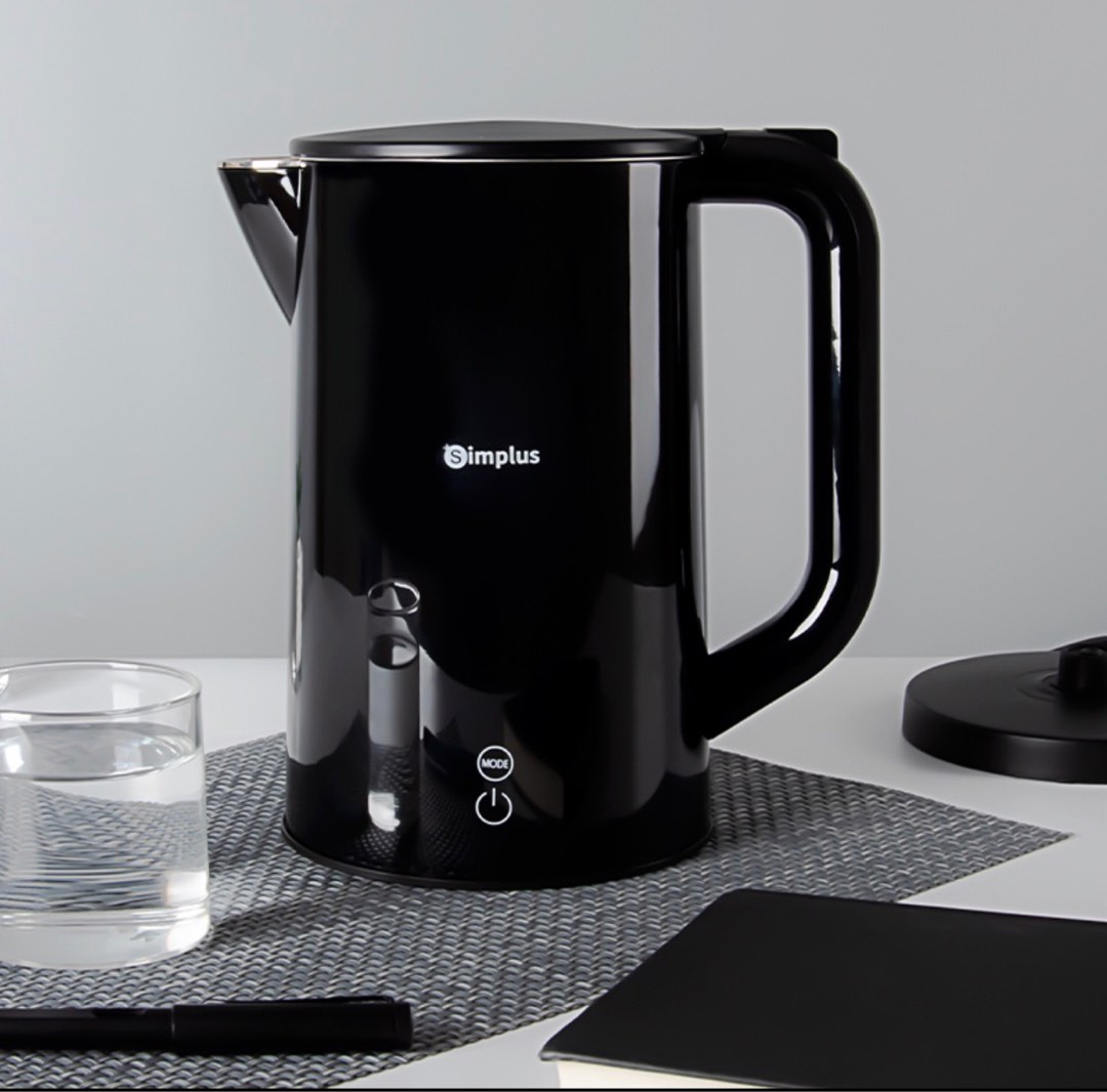 Simplus Electric Kettle 1.8 litre 304 stainless steel 1500w automatic ...