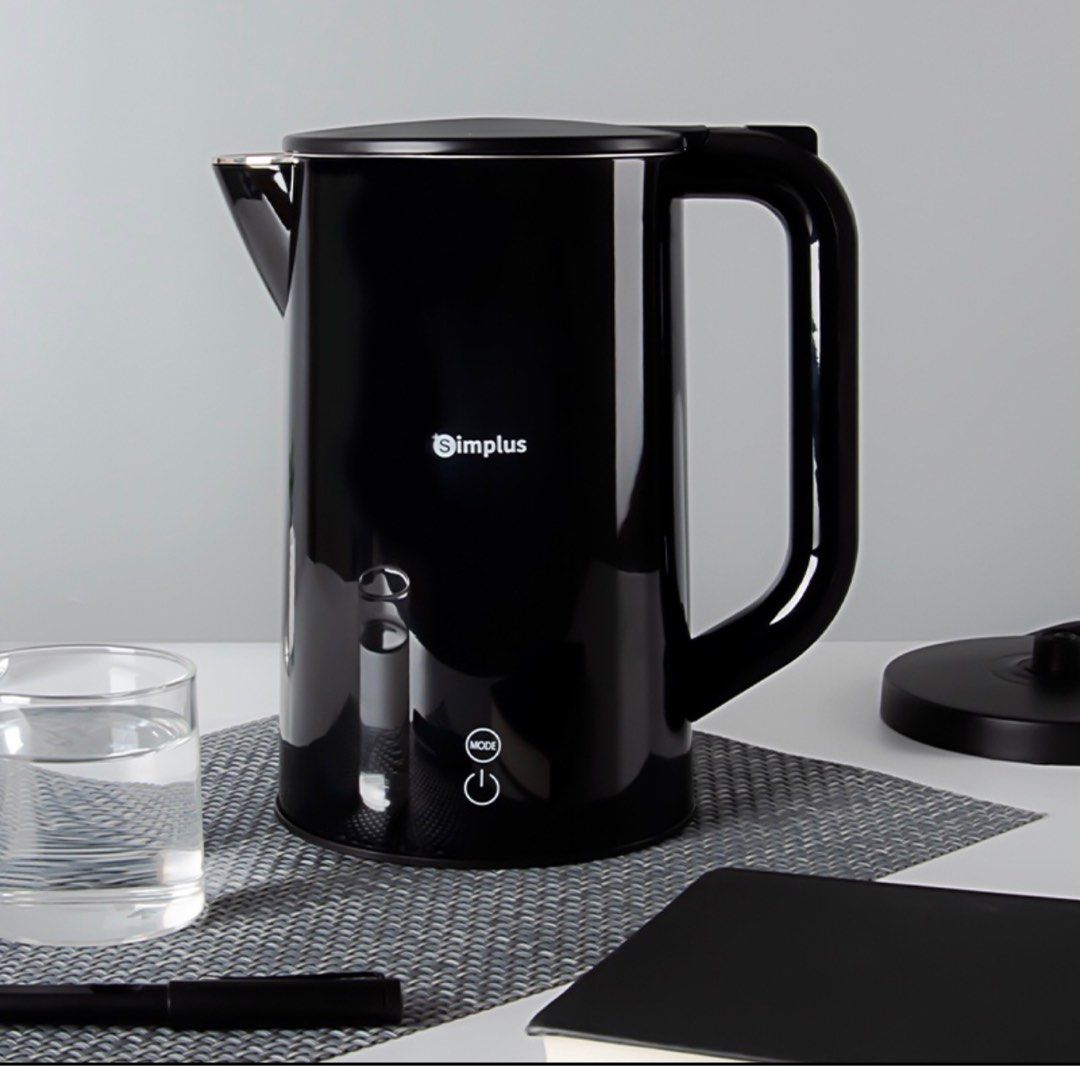 Simplus Electric Kettle 1.8 litre 304 stainless steel 1500w automatic ...