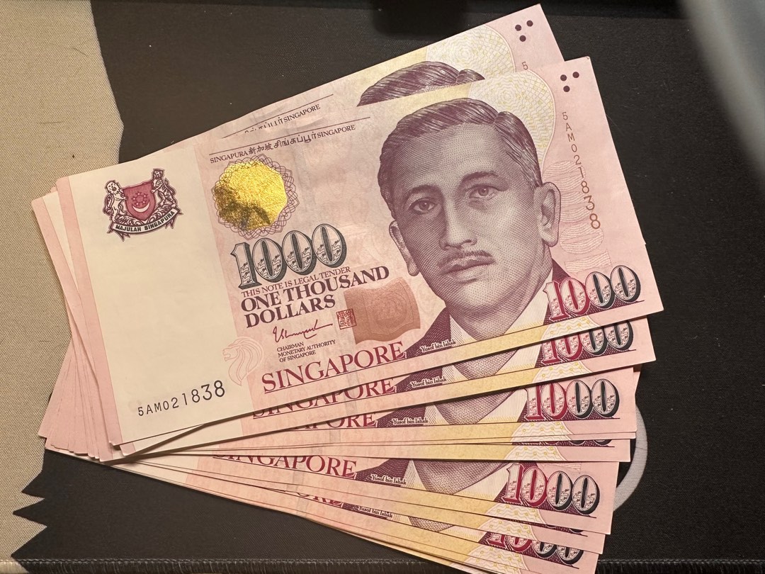 Singapore $1000 note, Hobbies & Toys, Memorabilia & Collectibles ...