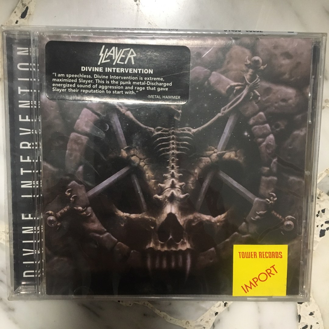 Slayer - Divine intervention, Hobbies & Toys, Music & Media, CDs & DVDs ...