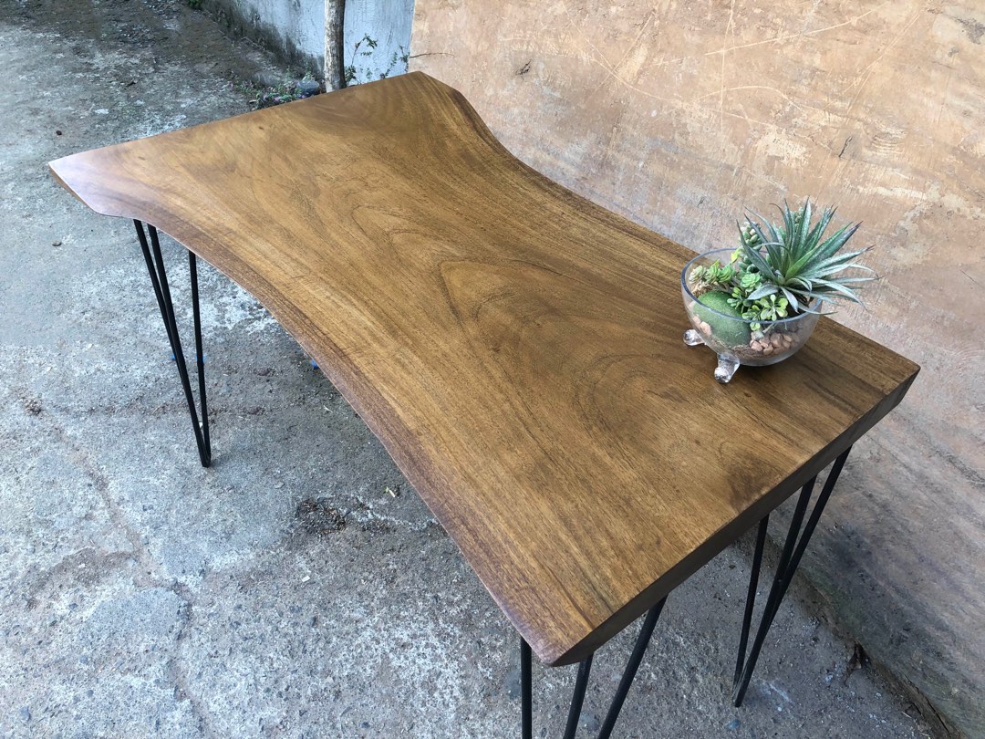 Solid Wooden Study Table on Carousell