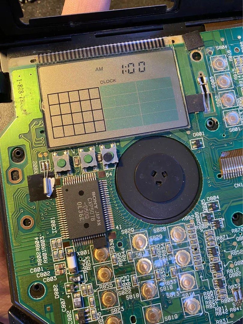 LCD for D350 Sony discman walkman CD player D-350, 手提電話, 其他裝置 - Carousell