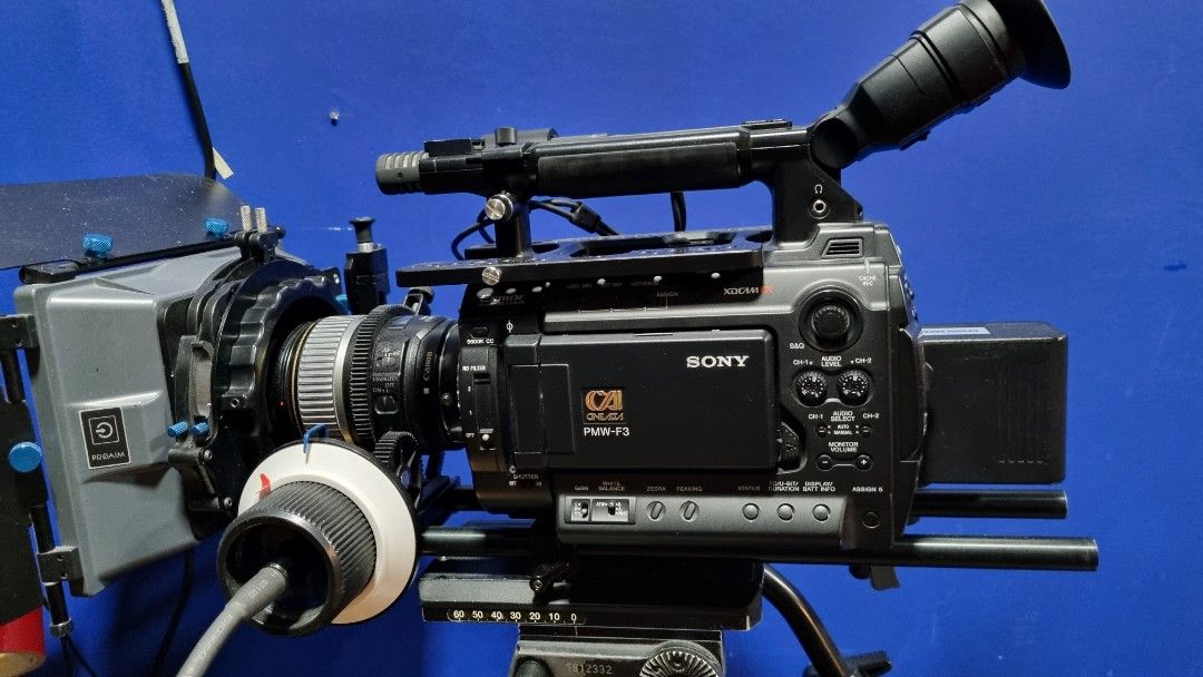 Sony F3 super 35mm camera, Photography, Video Cameras on Carousell