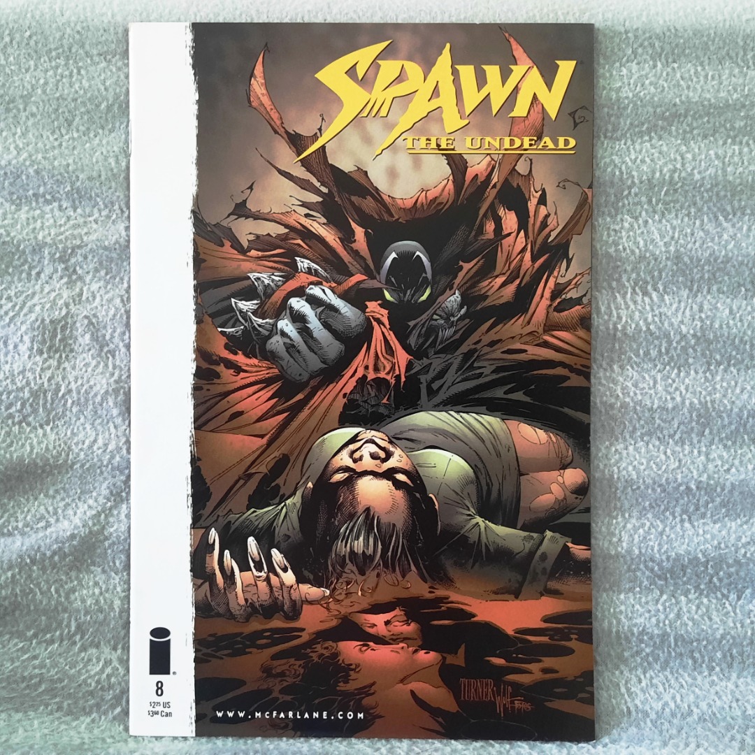 Spawn The Undead #8 (Image Comics) HTF (Paul Jenkins, Dwayne Turner, Chance Wolf), Hobbies ...