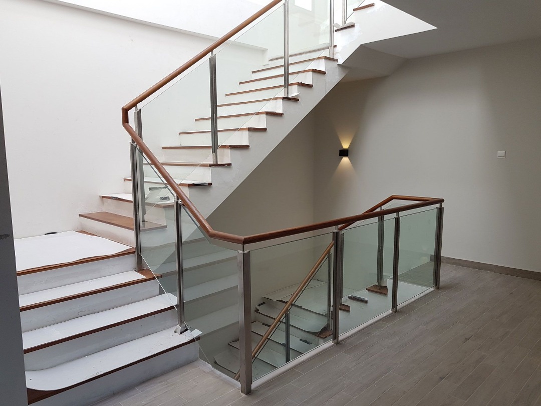 Staircase Glass Railing, Home Services, Renovations, Full Home ...