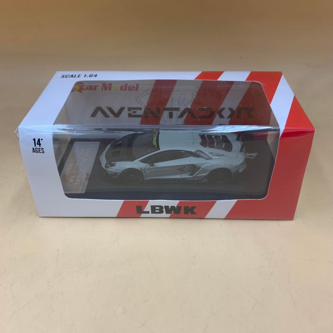 Star Model 1/64 Scale Aventador LP700 Combat Gray Die-cast Car, Hobbies ...
