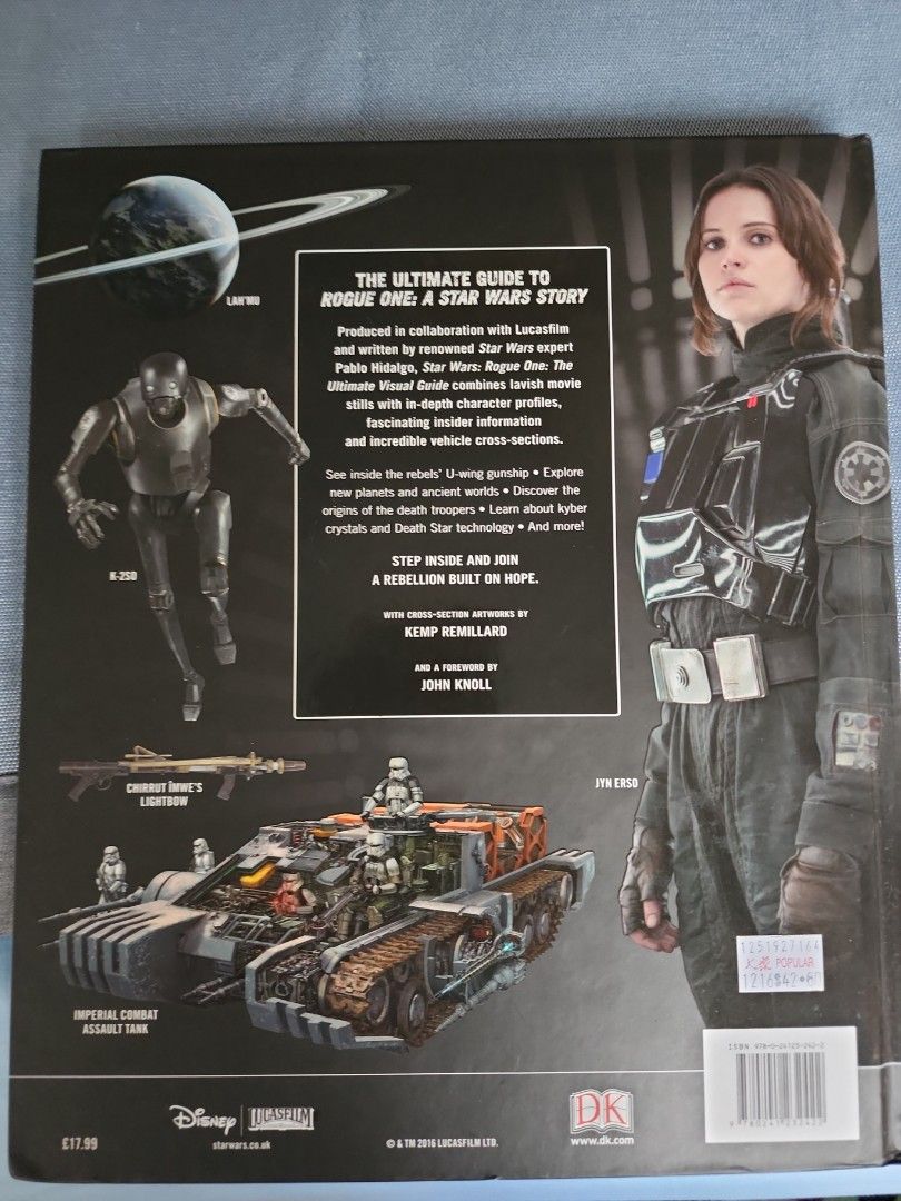 Star Wars: Rogue One - The Ultimate Visual Guide, Hobbies & Toys, Books ...