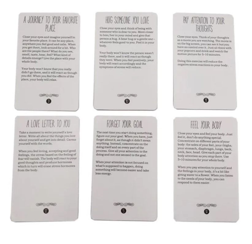 Stressless Cards Deck (H0390), Hobbies & Toys, Toys & Games on Carousell