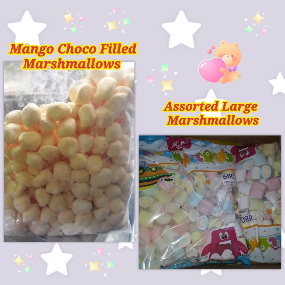 SUNFLOWER CHOCO, CHOCO STONES, CHOCO BUDS, CHOCO PEANUT, MARSHMALLOWS ...