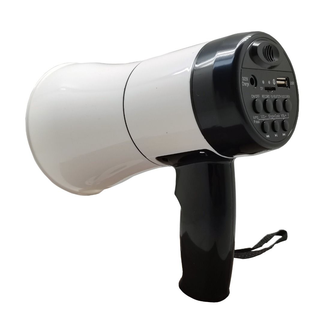 Supremo Handheld Megaphone with Voice Recorder/Siren/USB/Bluetooth on ...