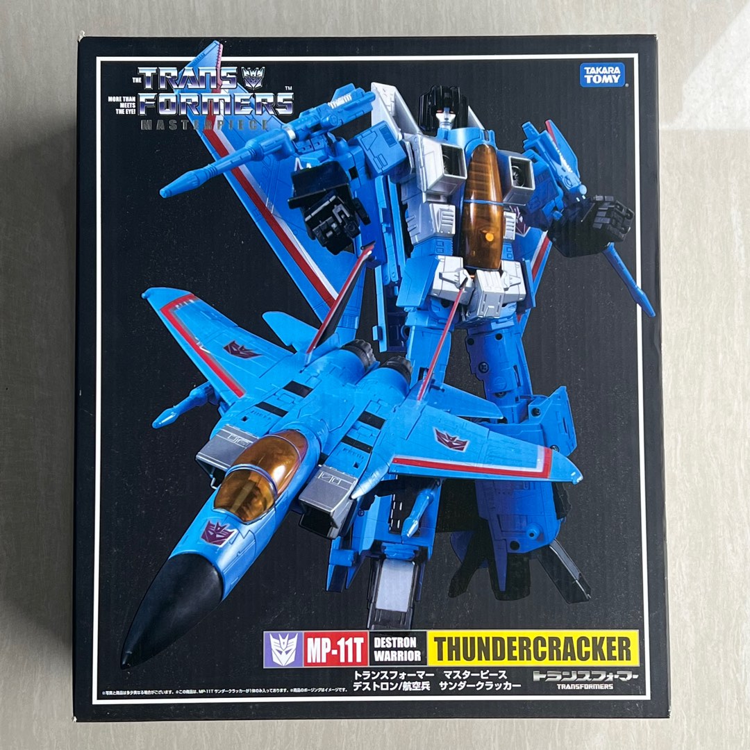 Takara MP-11T Masterpiece Thundercracker, Hobbies & Toys, Toys & Games ...