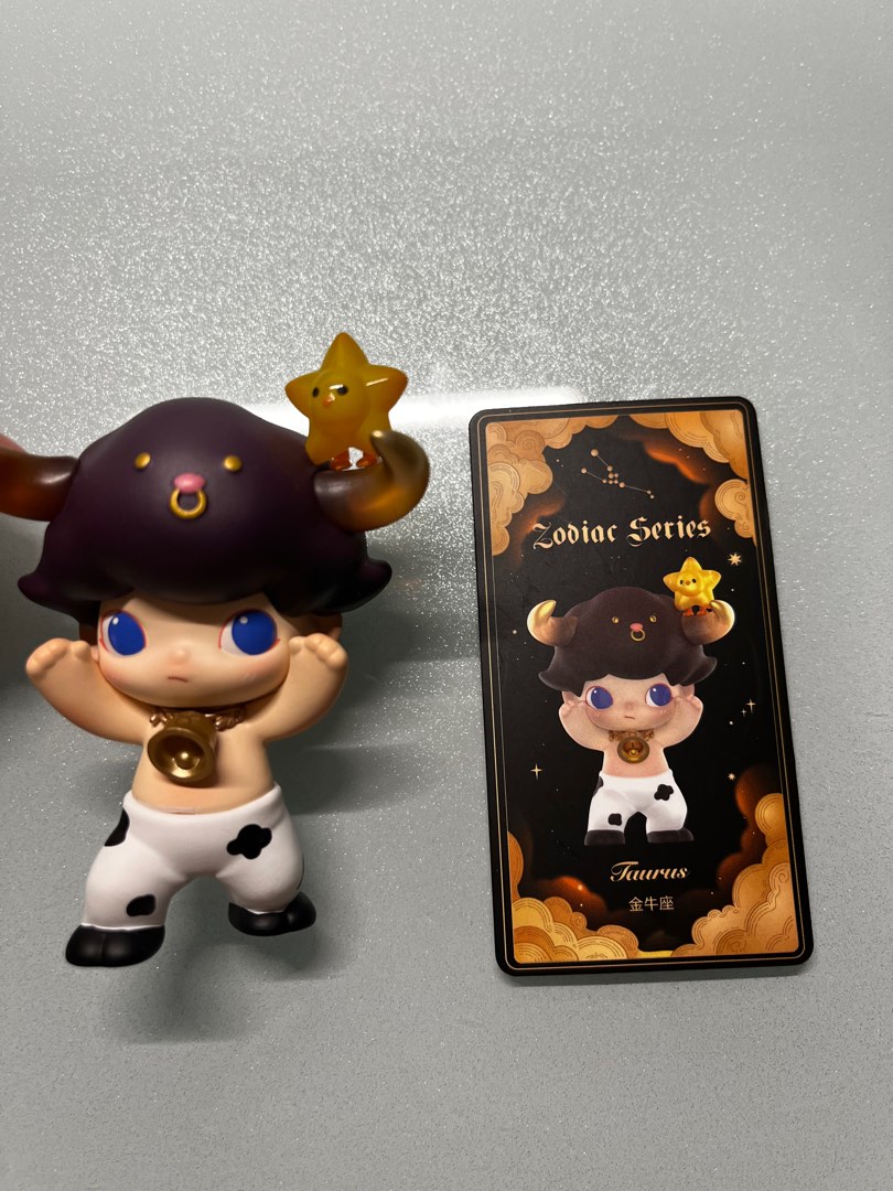 Taurus zodiac series popmart, Hobbies & Toys, Toys & Games on Carousell