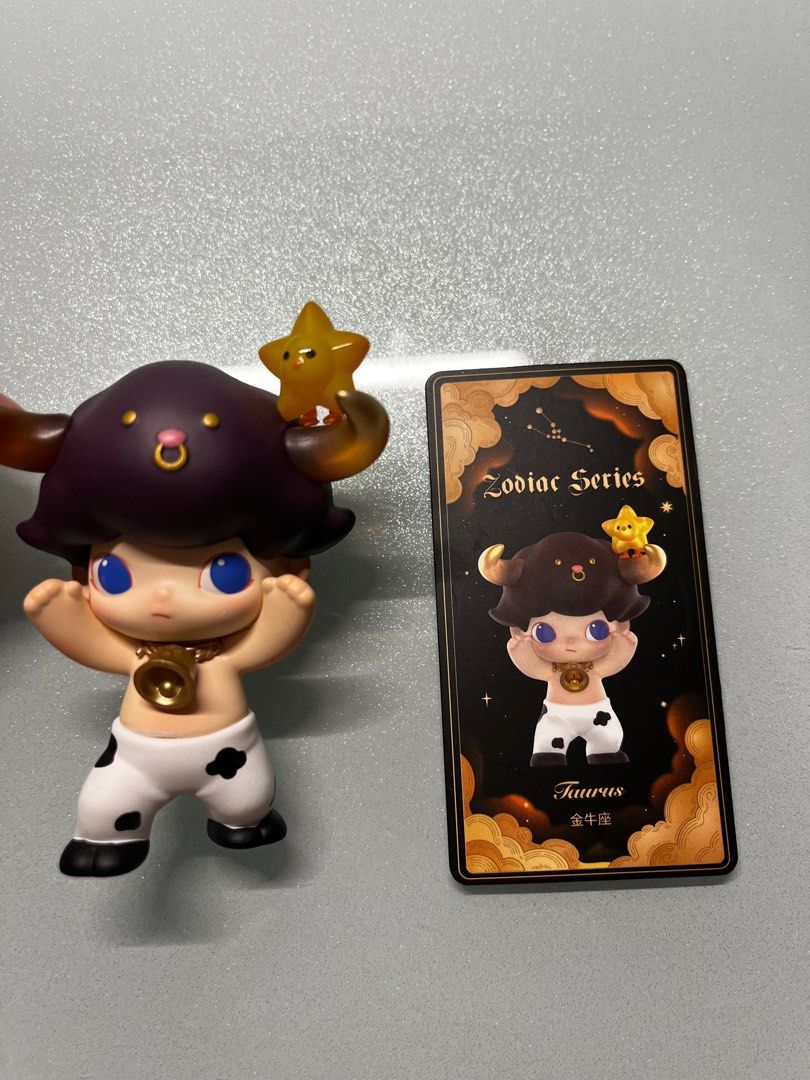 Taurus zodiac series popmart, Hobbies & Toys, Toys & Games on Carousell