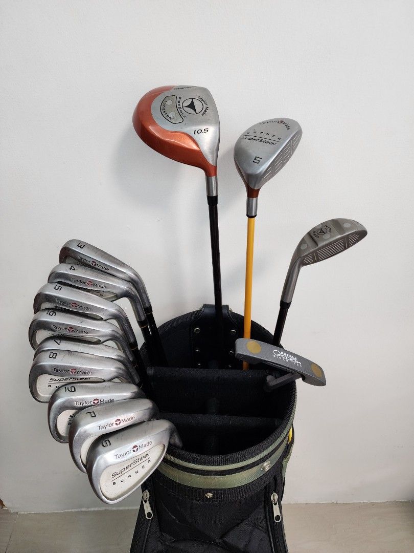 Taylormade Beginner Complete Golf Set Graphite Shaft, Sports Equipment ...