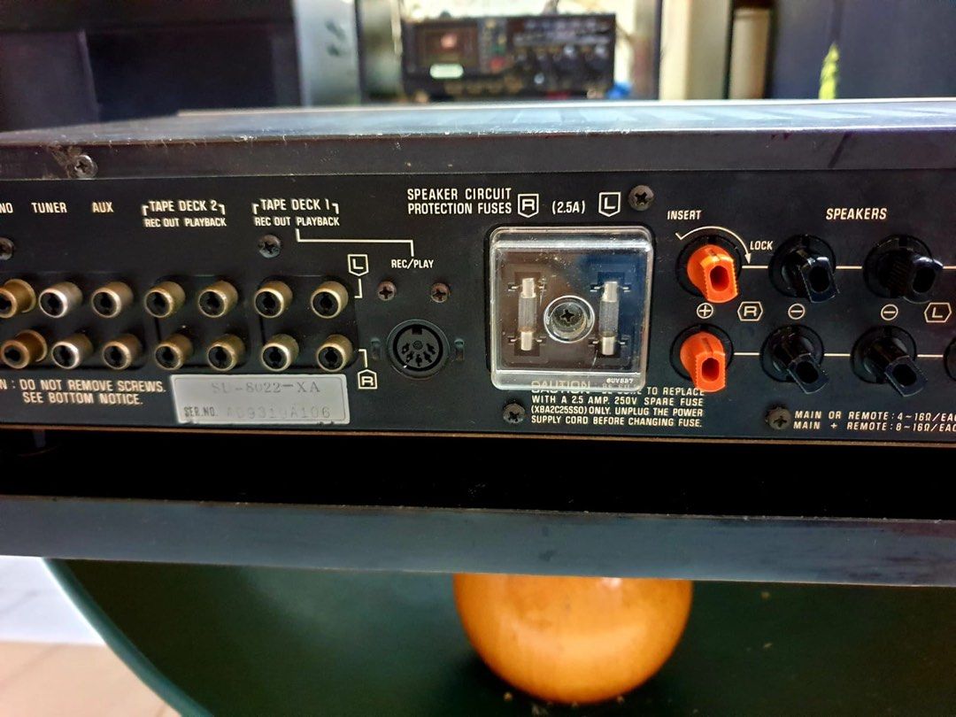 TECHNICS SU-8022 Stereo Integrated Amplifier, Audio, Soundbars ...