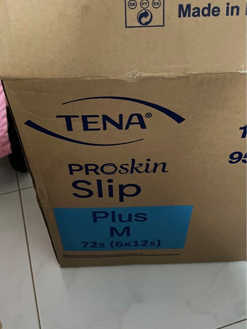 Tena Adult Diapers Proskin Slip Plus, Beauty & Personal Care, Sanitary Hygiene on Carousell