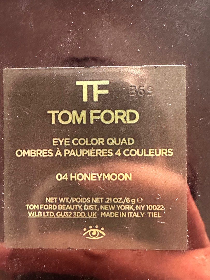 TF eye color quad, Beauty & Personal Care, Face, Makeup on Carousell