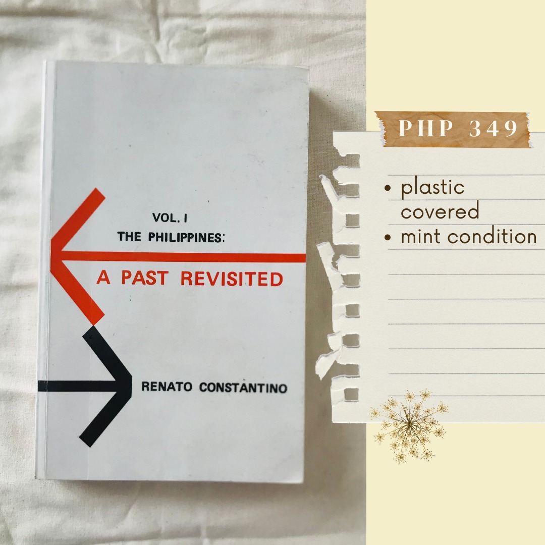 The Philippines: A Past Revisited by Renato Constantino on Carousell